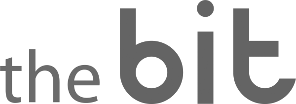The Bit logo bw | CanJam